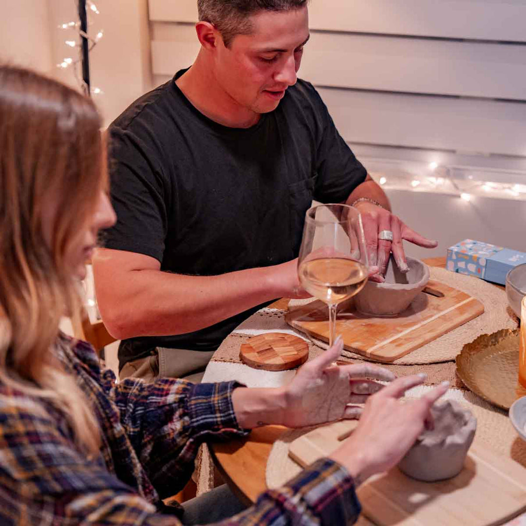 Double Date Night Bundle - Pottery & Candle Making for Two Couples – Sculpd