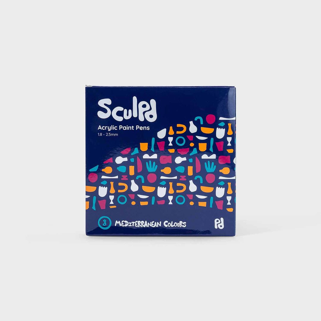 Sculpd Acrylic Paint Pens - 8 Packs